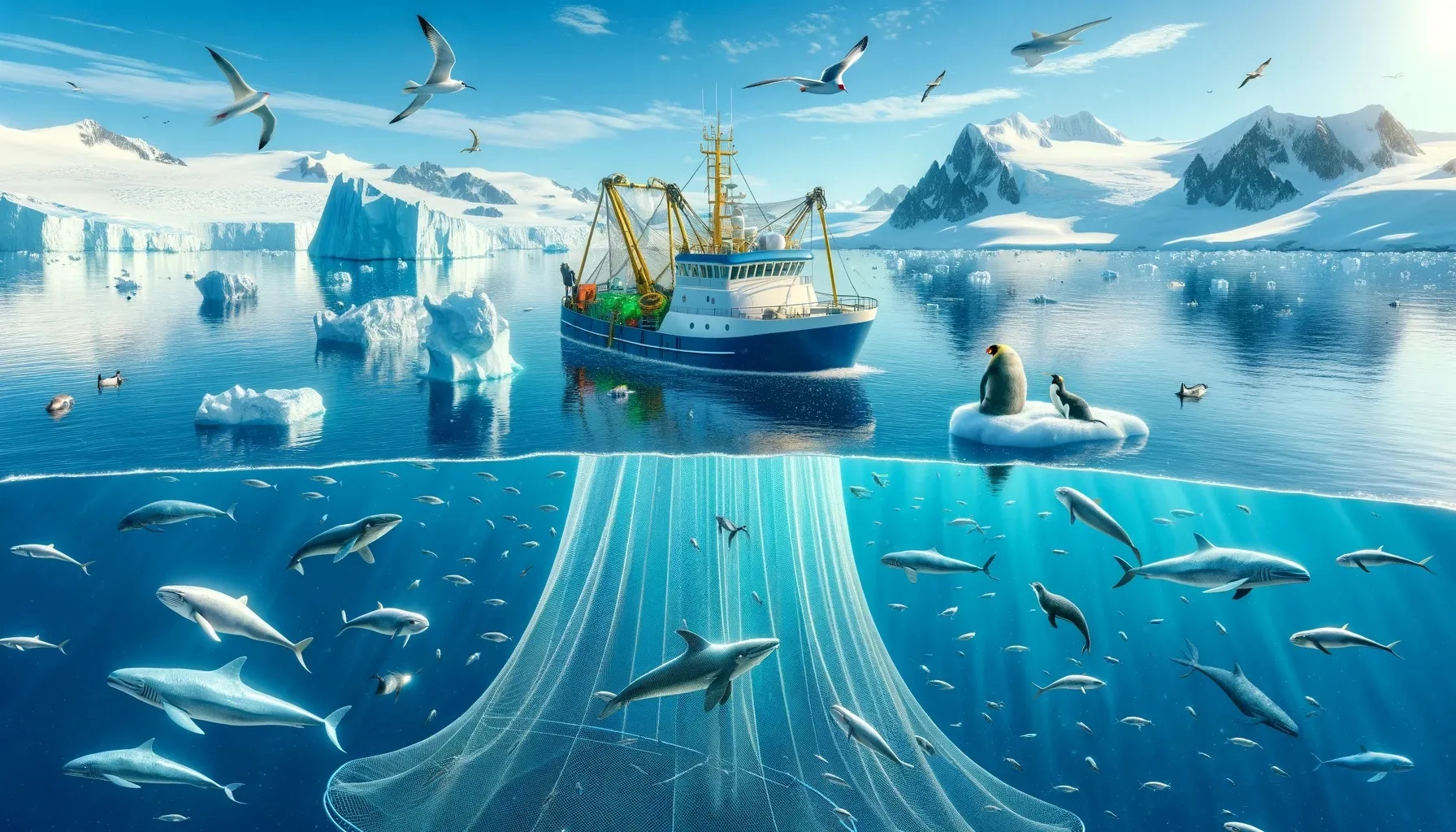 Krill Fishing: The Hidden Threat to Our Oceans | In The Spread