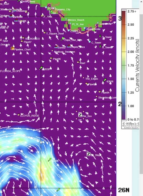 How to Read Satellite Images of Ocean Surface Current | In The Spread