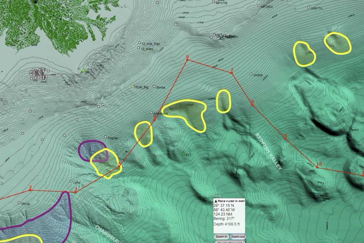 Satellite Fishing Maps: Read Them Right | In The Spread