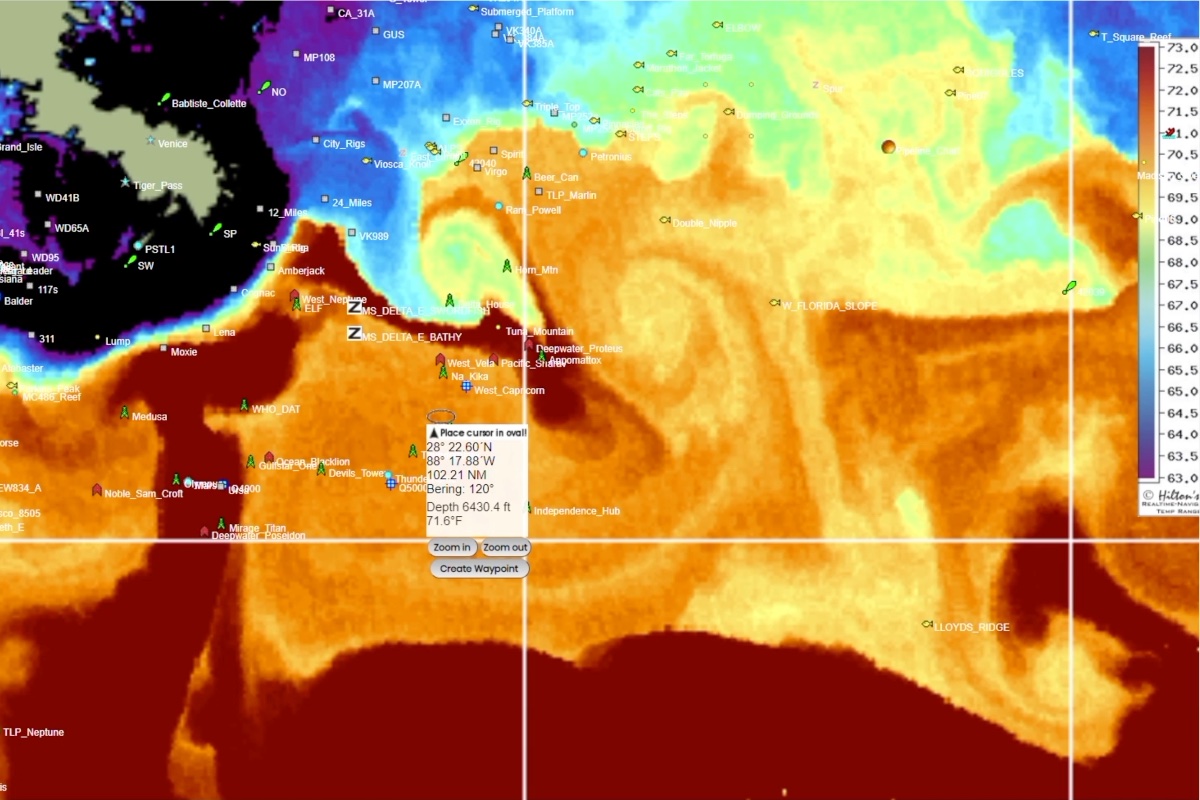 Fishing Temperature Charts: Complete Guide to SST Data for Offshore ...